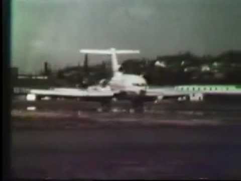 Boeing 727 Prototype First Flights-1963-1964 - YouTube