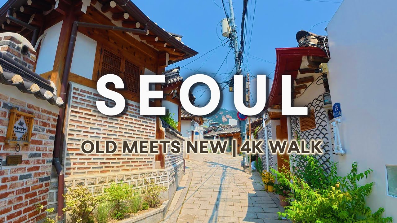 🇰🇷 Seoul’s Hidden Gem: Seochon Village Walk | Hanok Streets & Valley ...