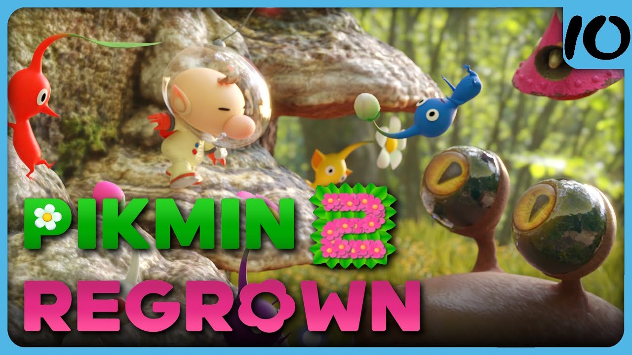 Pikmin 2 REGROWN MOD playthrough ep 10 dream den and berry farming ...