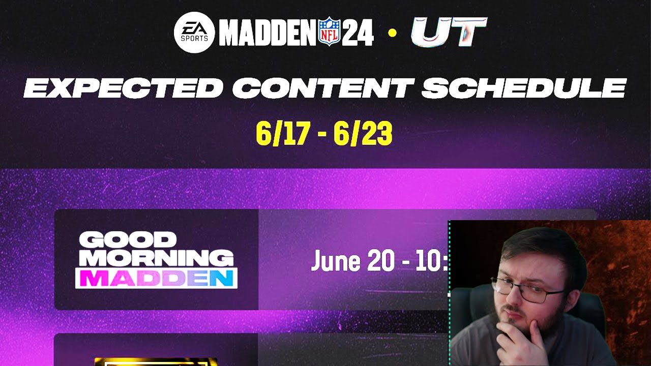 SO THE MUT CONTENT RELEASE SCHEDULE IS MID ...