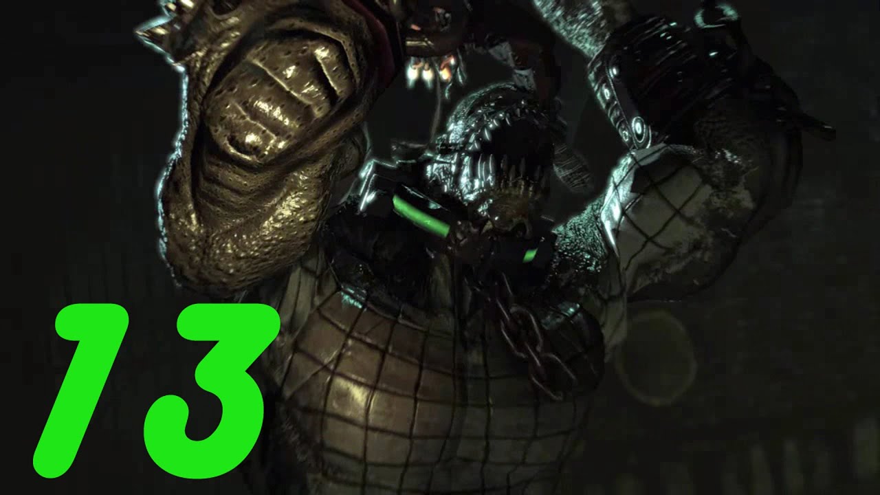 Batman Arkham Asylum Walkthrough Part 13 Killer Croc Youtube
