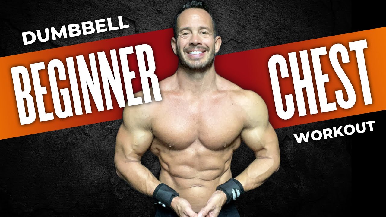 Dumbbell Chest Workout For Beginners - YouTube