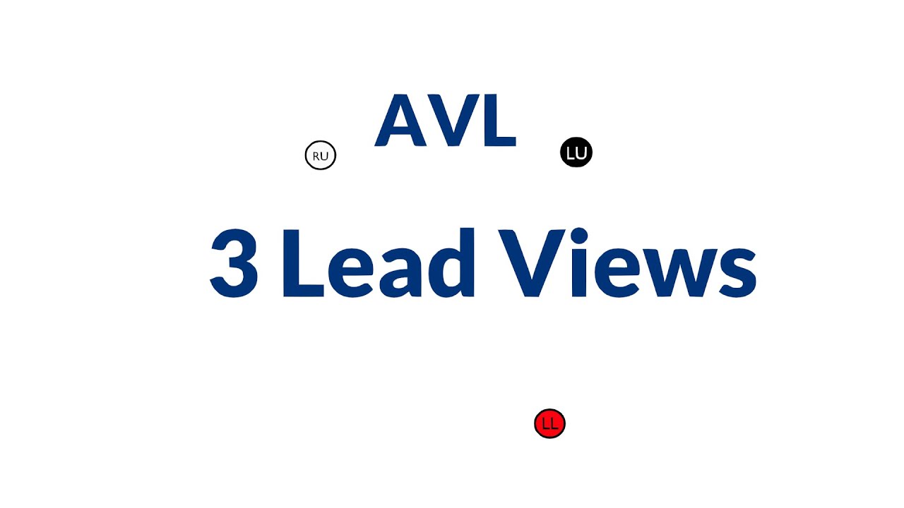 AVL from a 3 Lead ECG - YouTube
