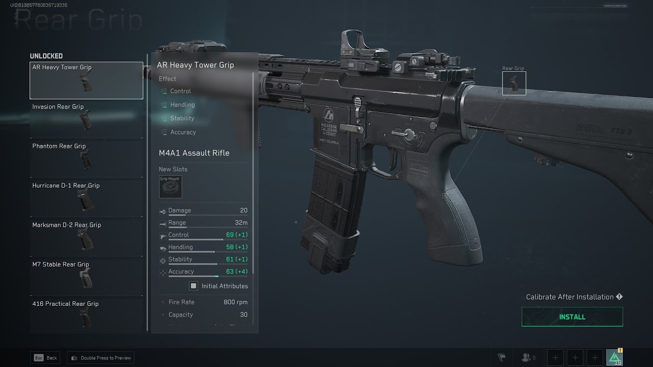 Delta Force M4A1 FULL CONTROL MODIF - YouTube