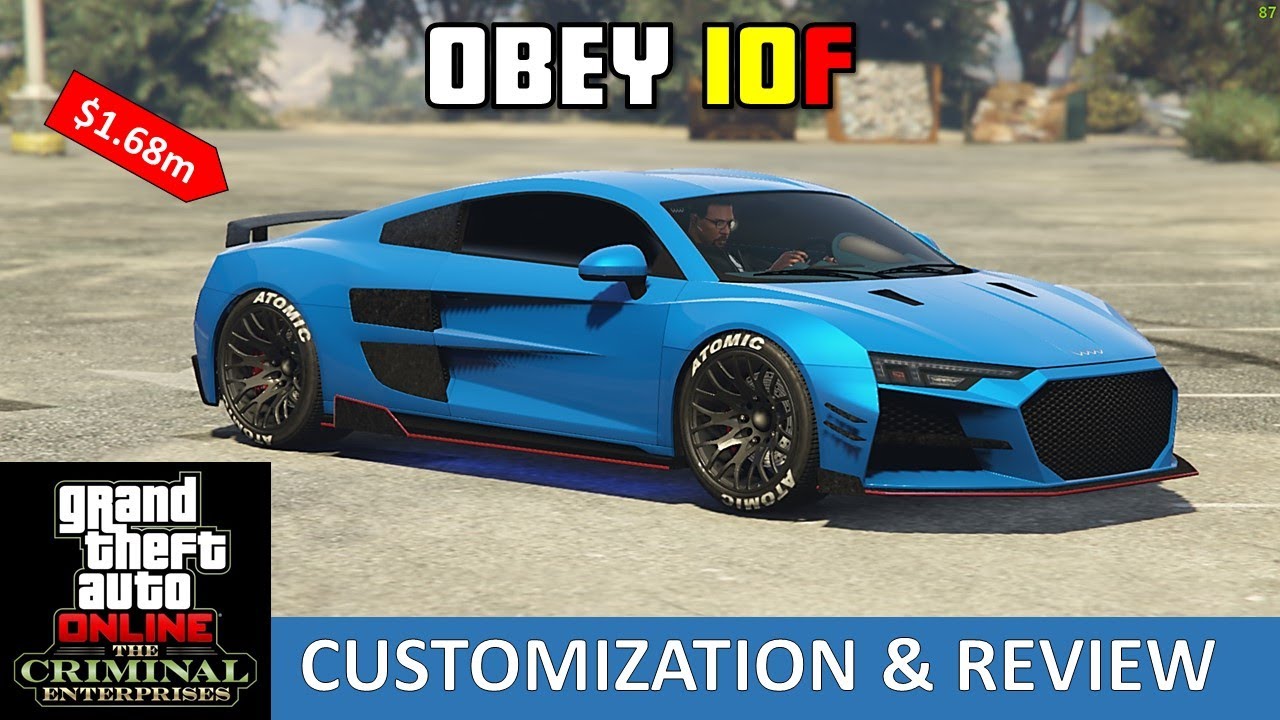 Obey 10F (Audi R8) Best Customization & Review | GTA 5 Online Criminal ...