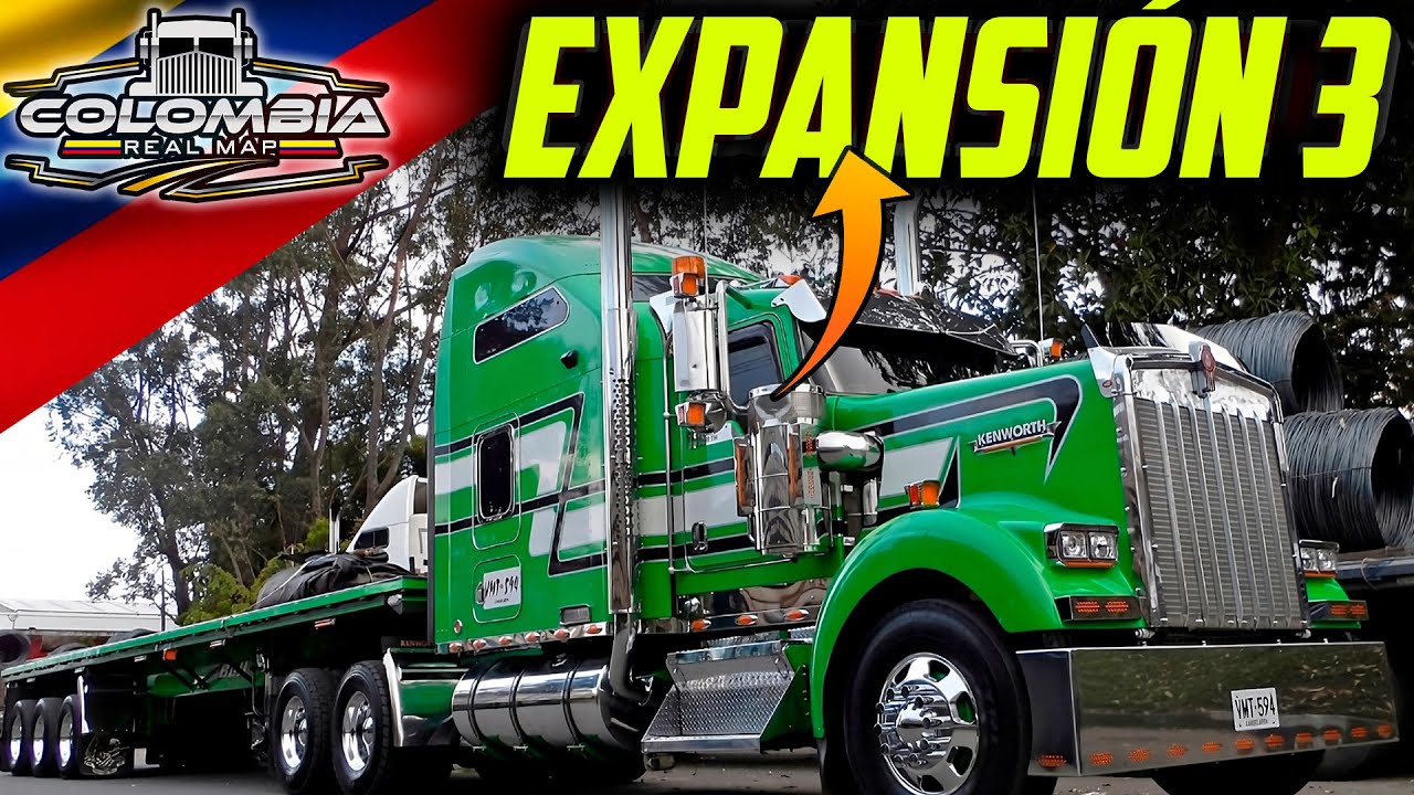 Explora lo NUEVO del Colombia real Map ATS 1.55 |mapa más REALISTA # ...