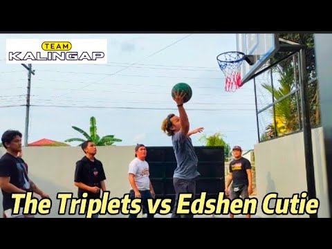 The Triplets VS EdShen Cutie | Team Kalingap Rab Practice game for ...