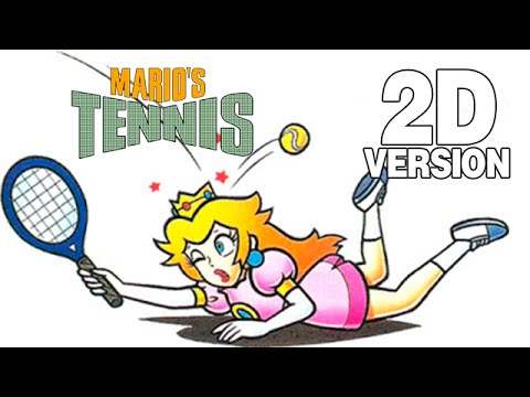 Mario's Tennis - Virtual Boy - 2D Version - YouTube
