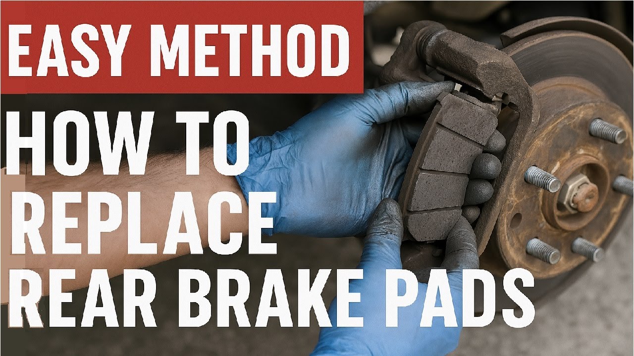 Easy Method: How to Replace Rear Brake Pads | Step-by-Step DIY Tutorial ...