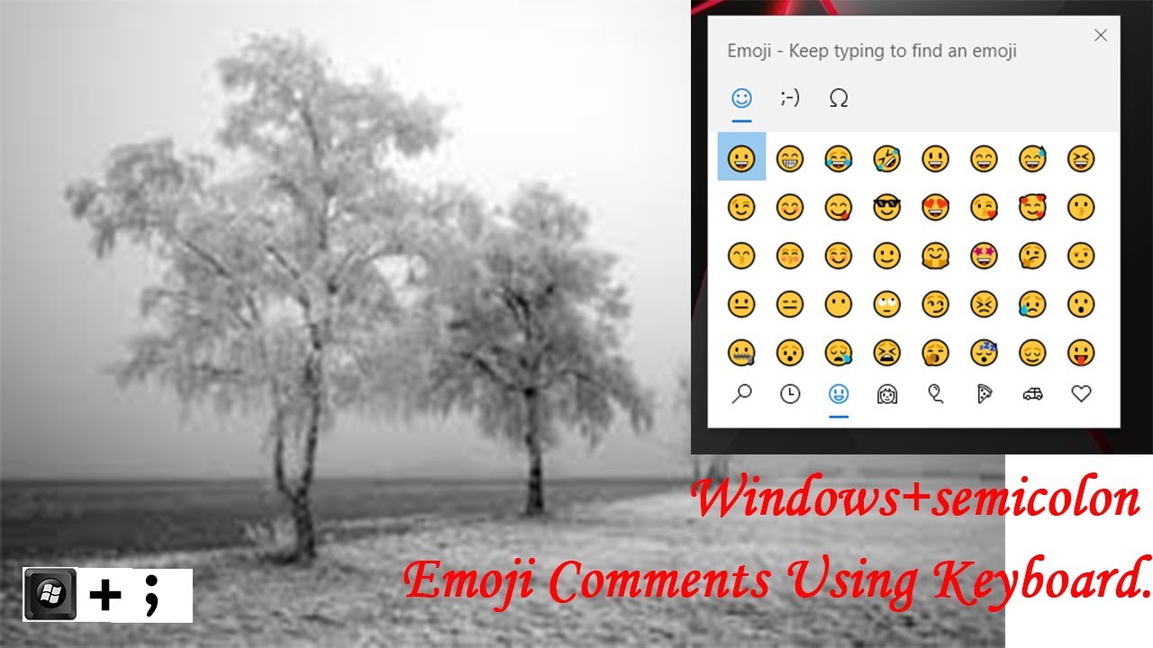 Easily make emoji comments on YouTube videos using the keyboard ...