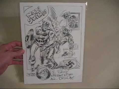 Original Allen Bellman Artwork - Timely/Marvel Comics - YouTube