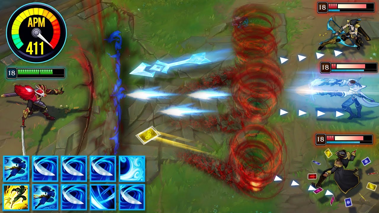 When LOL Players Have FAST HANDS... HIGH APM MONTAGE (League of Legends ...