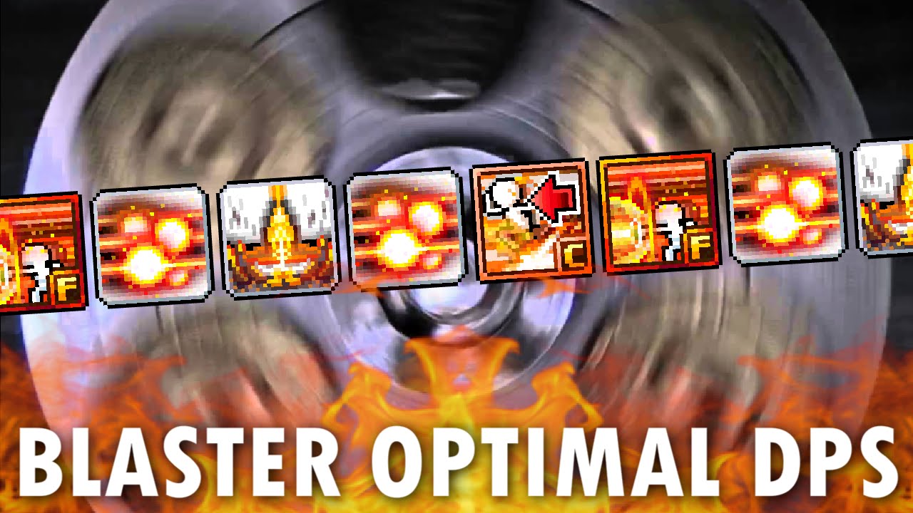 [Maplestory] KMS Blaster Optimal DPS + no Reload Technique - YouTube