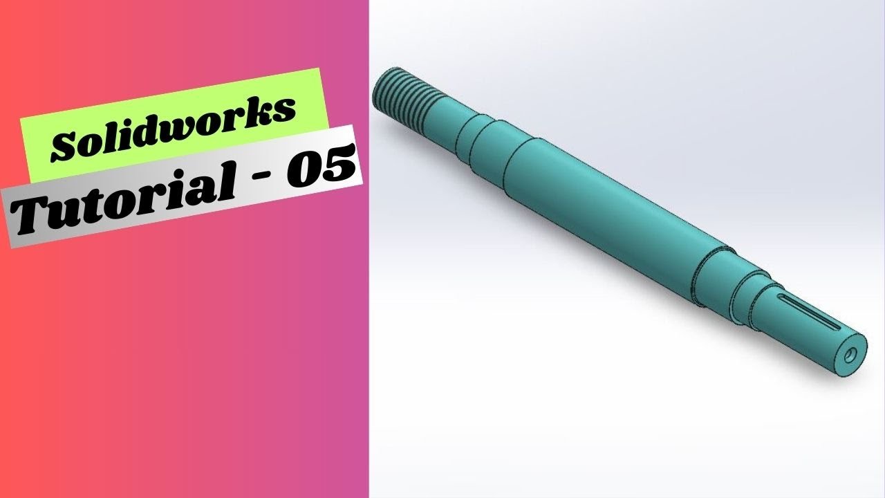 Shaft Design In SolidWorks - YouTube