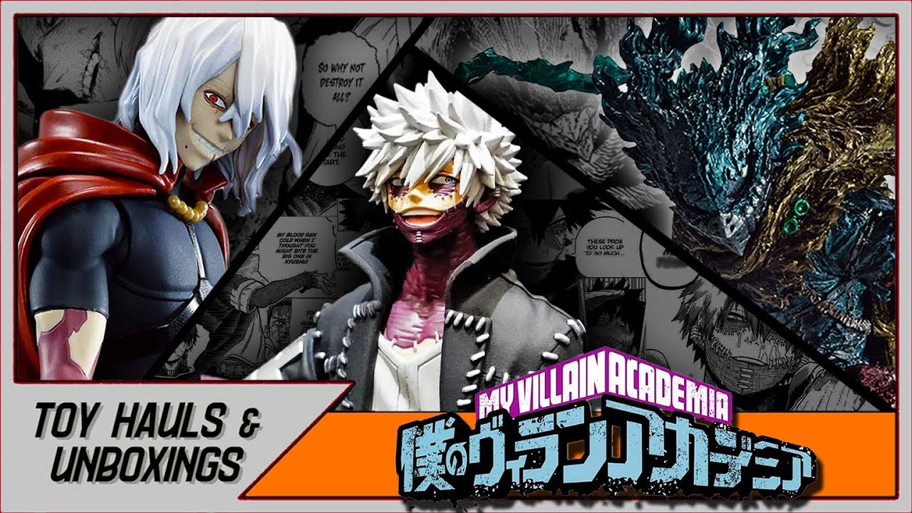 MY VILLAIN ACADEMIA TOY HAUL - MHA FIGURE UNBOXING | Spoopy Month 2023 ...