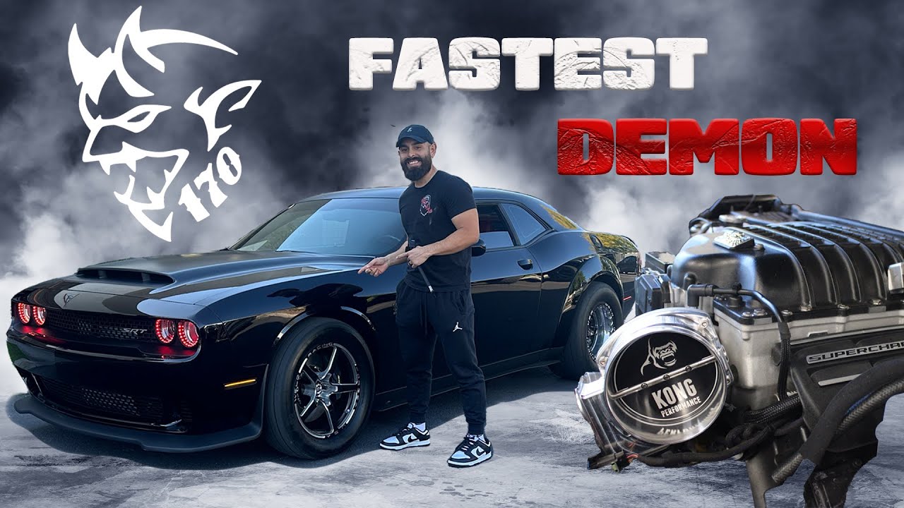Cammed Demon 170 With Kong 2650 Supercharger (PART 1) - YouTube