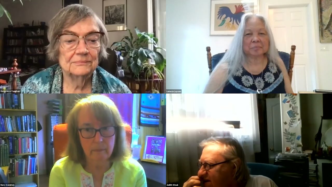 Maternal Gift Economy Salon #15 - Mary Condren and Genevieve Vaughan ...