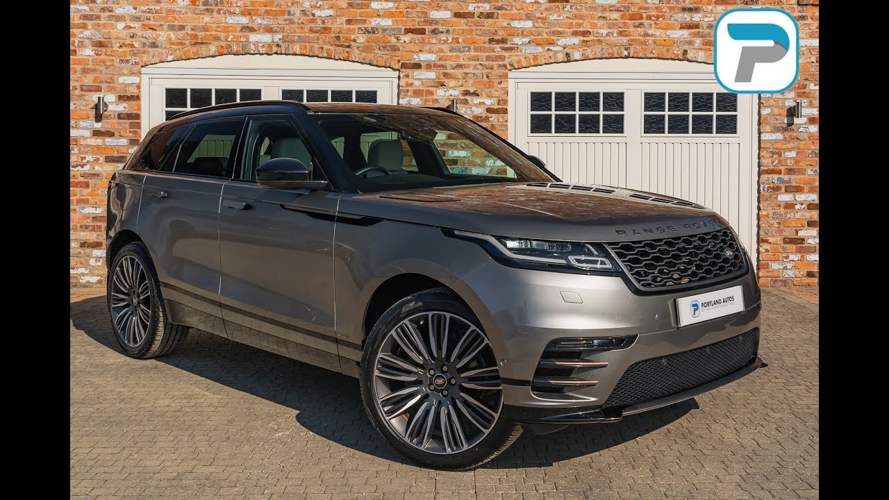 2018/68 RANGE ROVER VELAR D180 R-DYNAMIC SE IN SILICON SILVER METALLIC ...