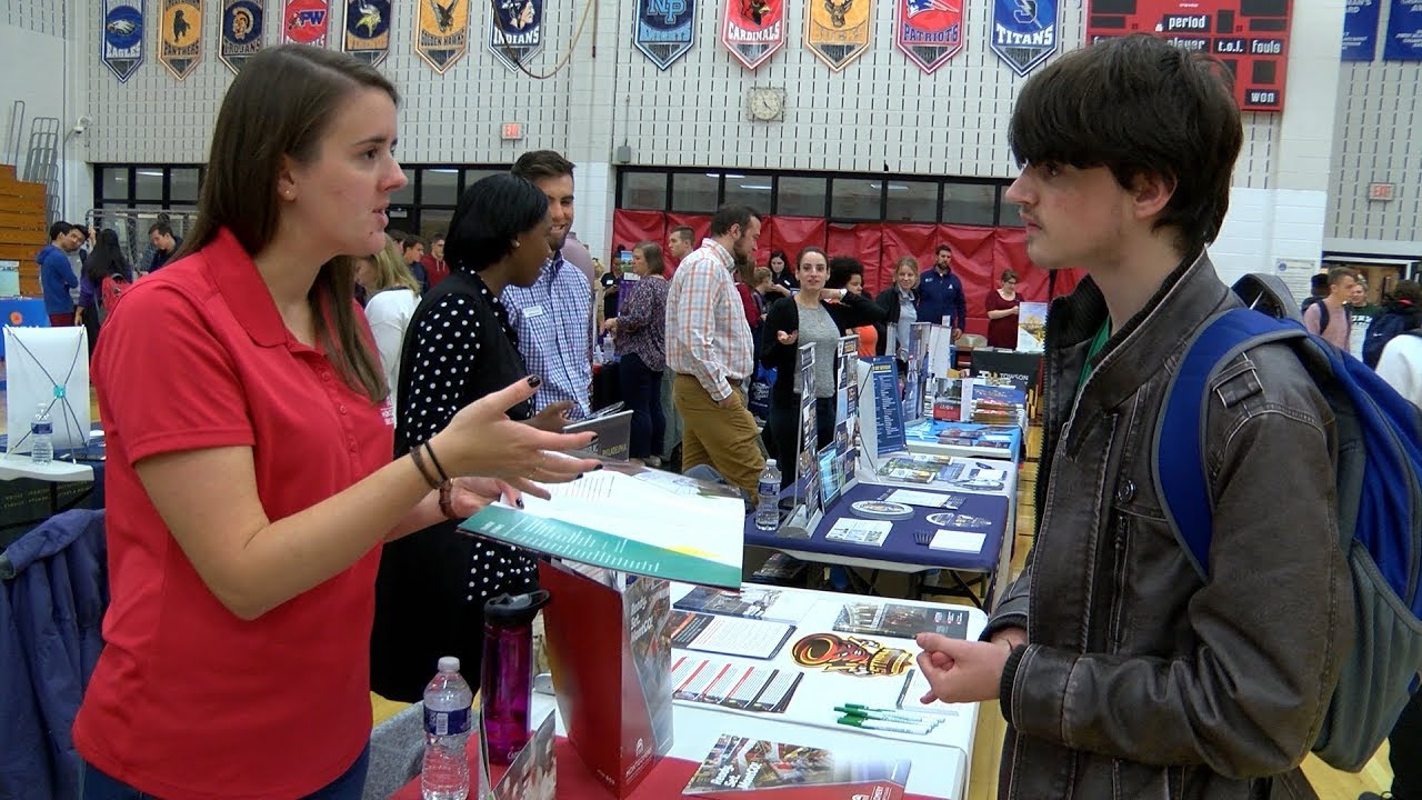 Hatboro-Horsham High School Post-Secondary Fair - YouTube