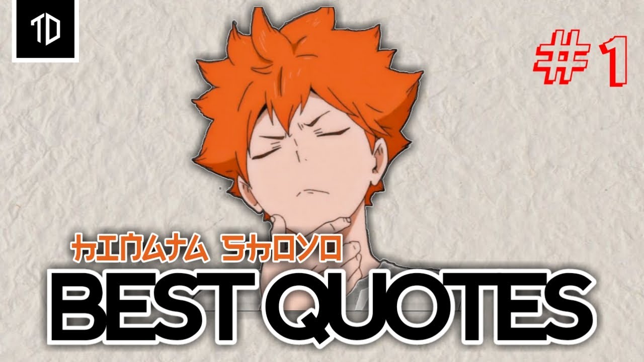 Best motivational and attitude quotes | Hinata Shoyo motivational ...