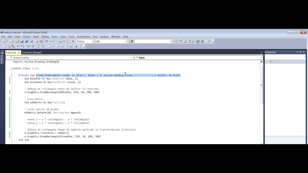 Ejemplo de matrices en VisualBasic 2010 Parte 1 - YouTube