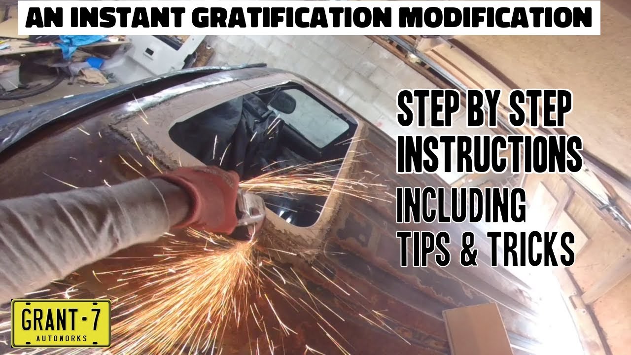 How to install a Sunroof or Moonroof into a Van (The Short Version ...