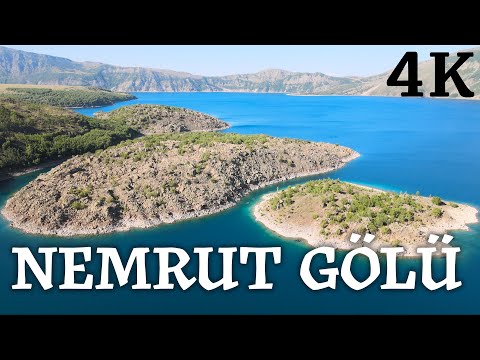 İlk Defa Göreceğiniz Nemrut Dağı Krater Gölleri Drone Çekimleri | Bitlis Tatvan