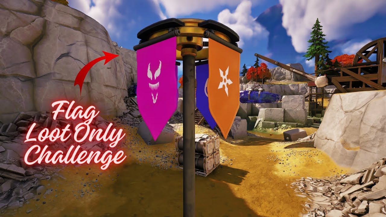 Flag Loot Only Challenge! - YouTube