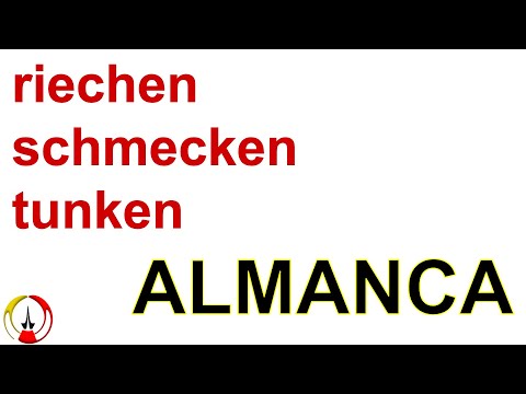 Almanca önemli fiiler ögreniyorum...!
