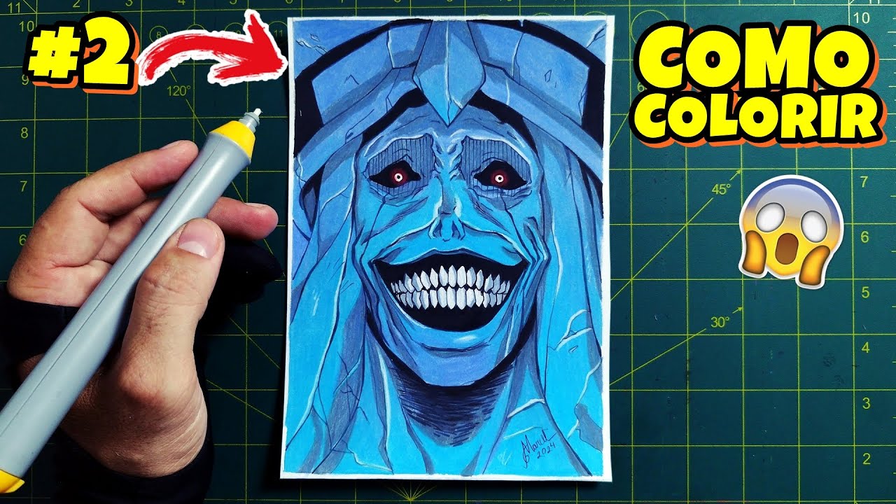 FINALMENTE! Como desenhar A ESTÁTUA GOD do SOLO LEVELING passo a passo ...