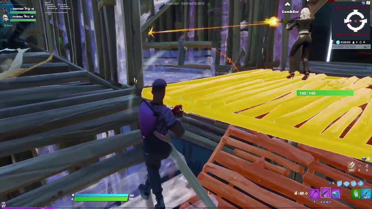 boxfighting two toxic fortnite player - YouTube
