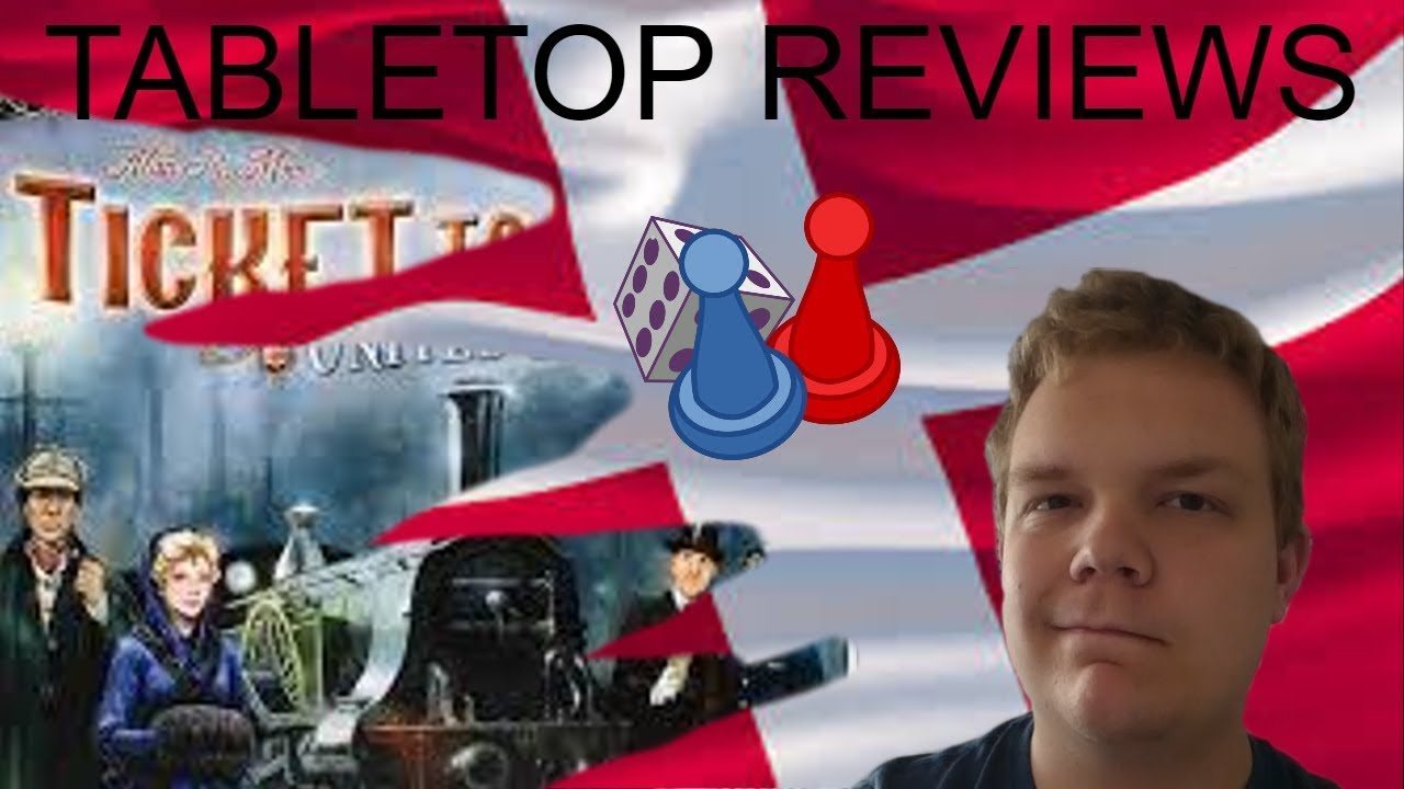 Tabletop Reviews - Ticket to Ride United Kingdom & Pennsylvania - YouTube