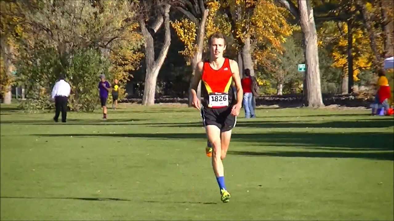 Colorado 4A Region 5 Boys Cross Country Championship - YouTube