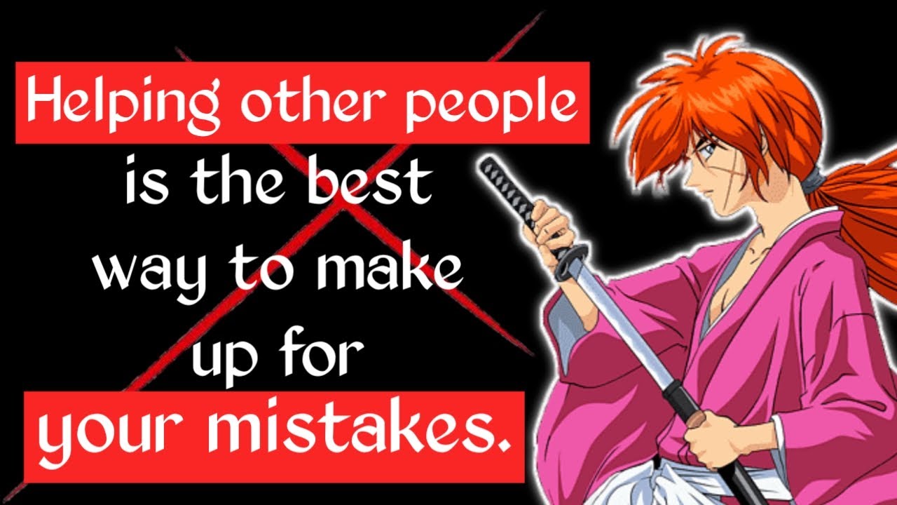 Kenshin Himura Quotes | Samurai X #samuraix #quotes #anime #wisdom ...