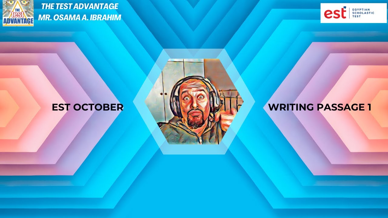 EST Test | October | writing |passage 1 | Mr. Osama - YouTube