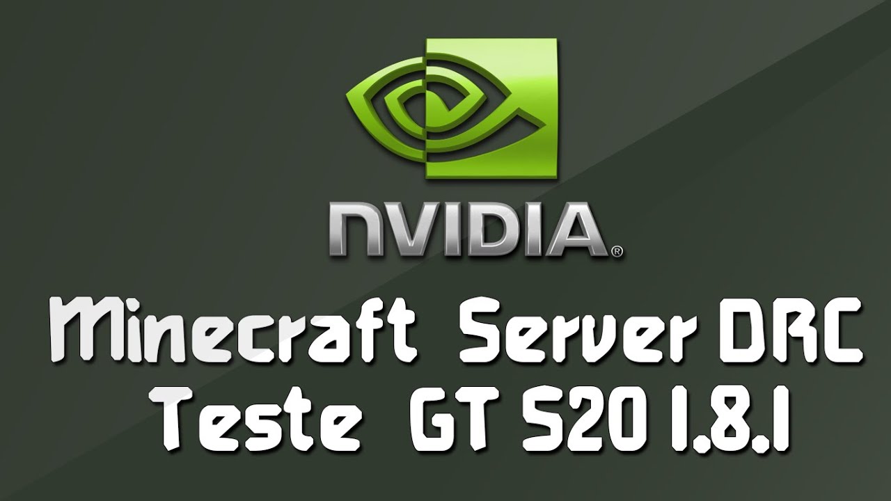 Minecraft - Server DRC (Teste) GT 520 1.8.1 - YouTube