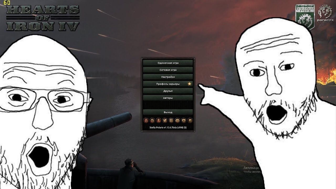 HOI4 MEME country selection screen by XOTCKOB - YouTube