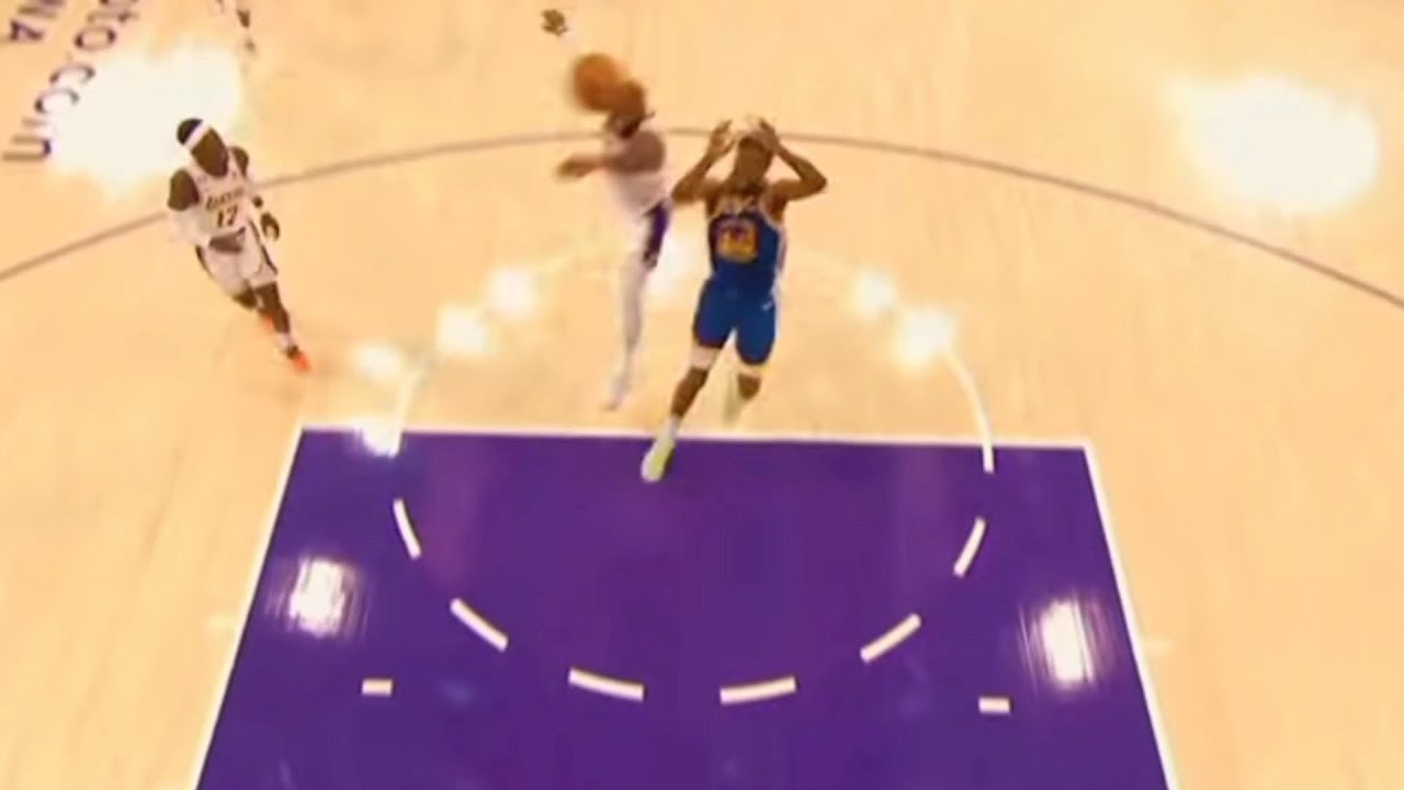 Can't imagine an old LeBron can run fast than anybody on the court! He ...