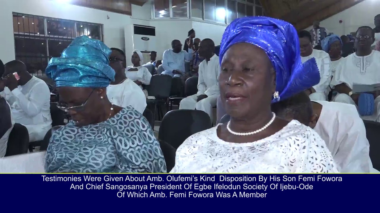 THE BURIAL OF CHIEF FEMI FOWORA - YouTube