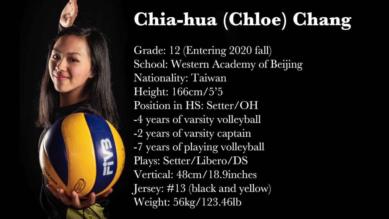 Chloe Chang 20' Varsity Volleyball Highlights - YouTube