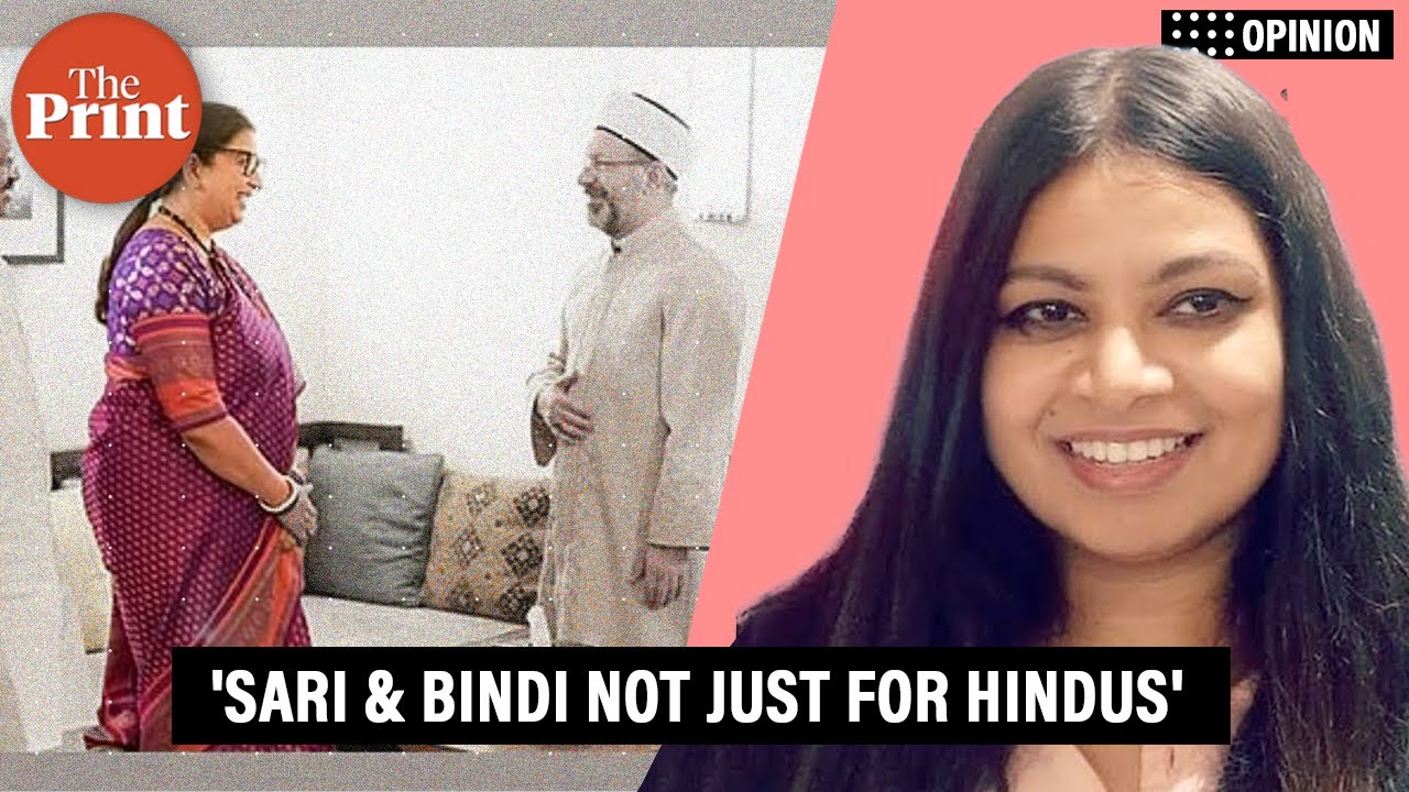 Smriti Irani wearing sari & bindi in Medina is ‘Hindu culture’ but not ...