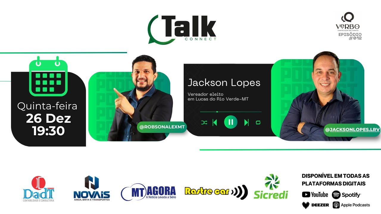 JACKSON LOPES - VEREADOR - CICLO DE ENTREVISTAS ELEITOS 2025/2028 - YouTube