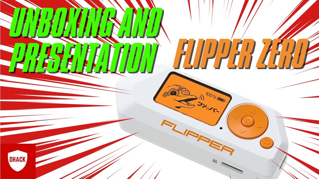 FlipperZero : 1-Unboxing and présentation - YouTube