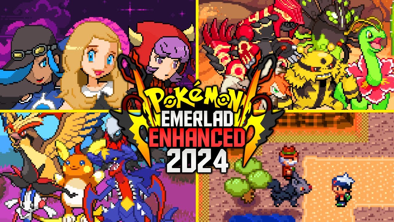 UPDATED COMPLETED Pokemon GBA With Mega Evolution, 4 Seasons, Love ...
