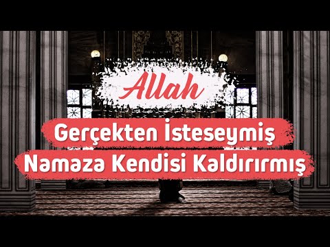 Allah isteseymiş zaten namaza kalkarmış.. / Efektli gönüllü çalışması
