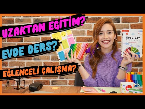 EVDE EĞLENCELİ DERS ÇALIŞMA📚✏️🤓🏠