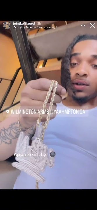 YBN Nahmir Allegedly Got His Chain Snatched By Some Compton Goons #ybnnahmir #adam22 # ...