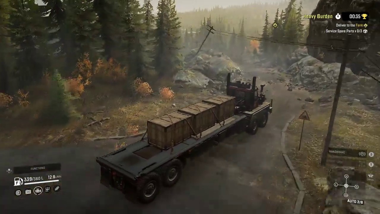 Snowrunner Speedrun: Heavy Burden 1:48 - YouTube