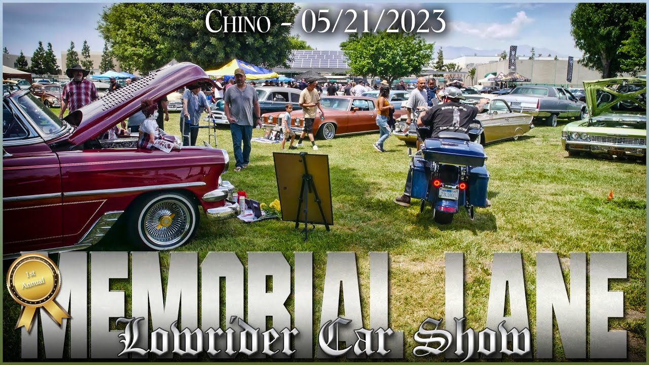 Lowrider Car Show in Chino Fairgrounds 05/21/2023 Alaniz Beatz - YouTube