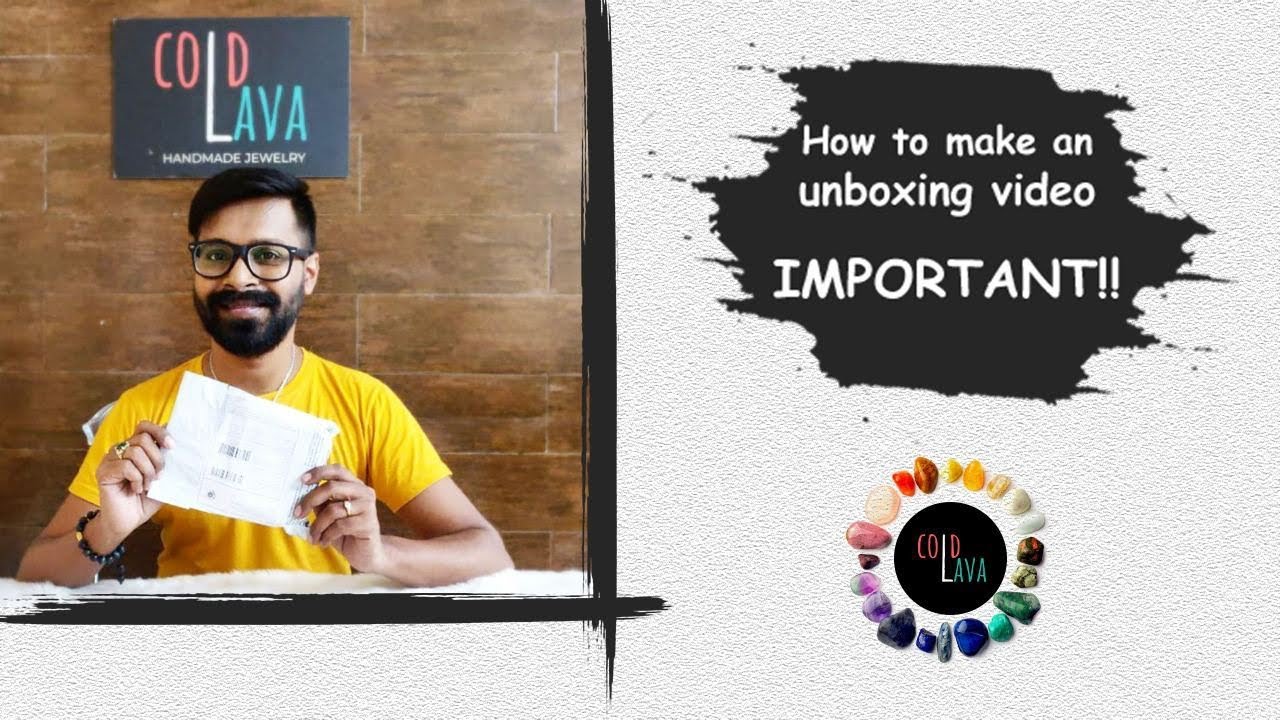 How to make an Unboxing video; Important Instructions - YouTube